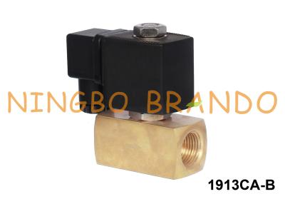 China 1/2 Inch Water Air Brass Electric Solenoid Valve 2/2 Way NC Direct Operated for sale