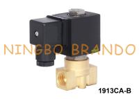 China 1/8'' 2 Way NC Direct Drive Brass Electric Solenoid Valve Water Air 24V 220V for sale