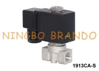 China 1/8'' Two Way Water Air Stainless Steel Solenoid Valve Direct Acting for sale