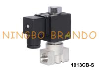 China 2 Way Normally Open Stainless Steel Solenoid Valve Water Air 1/8'' 24V 220V for sale