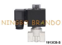 China 2 Way Normal Open Stainless Steel Electric Solenoid Valve 3/8'' 24V 220V for sale