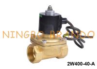 China Fountain Waterproof IP68 Brass Solenoid Valve 1 1/2'' 12V 24V 110V 220V for sale