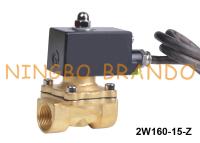 China 1/2'' Explosion-Proof Water Brass Solenoid Valve 2 Way NC 24V 220V for sale
