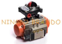China Double Acting Pneumatic Actuator For Ball Valve With Limit Switch for sale