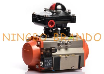 China Double Acting Pneumatic Actuator With Limit Switch For Butterfly Valve for sale
