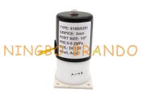 China 1/8'' PTFE Diaphragm Isolation Solenoid Valve For Medical 12V 24V for sale