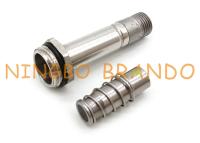 China NBR Seal M12 Thread SS304 8mm OD Pneumatic Solenoid Valve Armature for sale