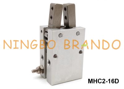 China SMC Type MHC2-16D Angular Gripper Air Pneumatic Finger Cylinder for sale