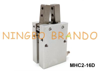 China 2 Finger Angular Gripper Air Pneumatic Cylinder MHC2-16D SMC Type for sale
