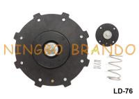 China SBFEC Pulse Jet Solenoid Valve Membrane For 3'' DMF-Z-76S DMF-Y-76S for sale