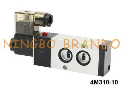 China 4M310-10 Airtac Type Namur Solenoid Valve 5 Way 2 Position 24VDC 220VAC for sale