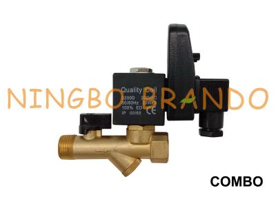 China Jorc Type Automatic Condensate Drain Valve For Air Compressor 220VAC for sale