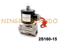 China SUW-15 2S160-15 G1/2 230V Stainless Steel Solenoid Valve for sale