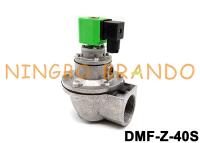China DMF-Z-40S 1.5'' Threaded Pulse Jet Valve 12VDC 24VDC 110VAC 220VAC for sale