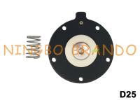 China 1'' Pulse Valve NBR Diaphragm Kit For BFEC DMF-Z-25 DMF-ZM-25 for sale