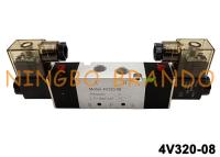 China 4V320-08 Airtac Type Pneumatic Air Control Valve 4V320-1/4 24V 220V for sale