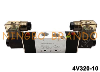 China 4V320-10 Airtac Type 3/8'' Pneumatic Solenoid Valve 5/2 Way 24V for sale