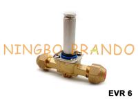 China 3/8'' SAE Refrigeration Solenoid Valve Danfoss Type EVR 6 032F8072 for sale