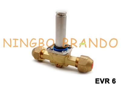 China 3/8'' SAE Refrigeration Solenoid Valve Danfoss Type EVR 6 032F8072 for sale