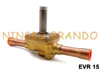 China 032F1228 5/8'' Danfoss Type Frezzer Solenoid Valve EVR 15 NC for sale