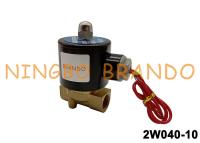 China DC12V 2W040-10 NC 3/8 Inch Water Solenoid Valve 2 Position 2 Way for sale