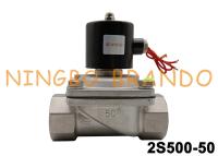 China 2/2 Way NC 2S500-50 2'' Electromagnetic Valve 220 Volt for sale