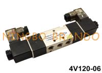 China 4V120-06 Double Solenoid Pneumatic Valve AC220V AC110V DC24V for sale