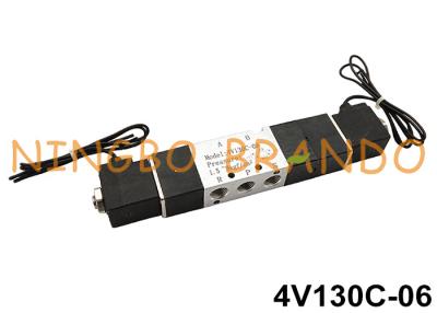 China 1/8'' Electric Directional Control Pneumatic Solenoid Valve 4V130C-06 for sale