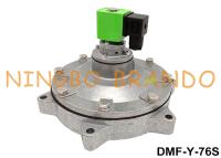 China Embedded 3'' Dust Collector Pulse Jet Valve DMF-Y-76S AC220V DC24V for sale