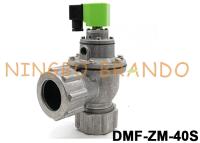 China DMF-ZM-40S Solenoid Pulse Jet Valve BFEC 1 1/2'' Fixed Nut Quick Mount for sale