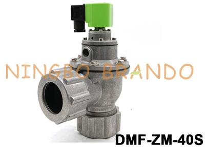 China DMF-ZM-40S Solenoid Pulse Jet Valve BFEC 1 1/2'' Fixed Nut Quick Mount for sale