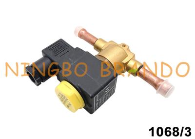 China 3/8'' Solder Refrigeration Solenoid Valve Castel Type 1068/3 for sale