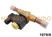 China 1078/6 3/4'' Welding Refrigeration Solenoid Valve Castel Type for sale