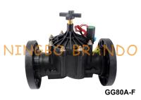 China 3'' 4'' Flanged Irrigation Water Solenoid Valve 12VDC 24VDC 24VAC 110VAC 220VAC for sale