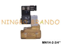 China MN1H-2-3/4-MS 161731 Brass Magnetic Valve Festo Type 3/4'' 220V AC for sale