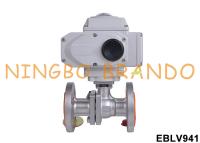 China Stainless Steel Flanged Electric Actuator Ball Valve 24VDC 220VAC for sale