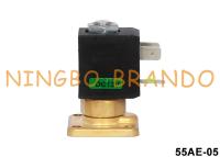 China Espresso Coffee Machine 2 Way Plated Brass Solenoid Valve 24V 220V for sale