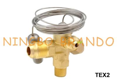 China TEX 2 068Z3209 R22/R407C Danfoss Type Thermostatic Expansion Valve TEX2 for sale