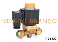 China 3/8'' 1/2'' 5/8'' SAE Normally Open Refrigeration Solenoid Valve 12V 24V 110V 220V for sale