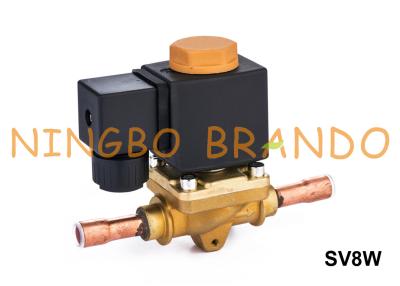 China 3/8'' ODF SV8W Fengshen Type Solenoid Refrigeration Valve 12V 24V 110V 220V for sale