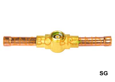 China SG SGN SGI Danfoss Type Refrigeration Sight Glass 1/4'' to 7/8'' ODF x ODF for sale