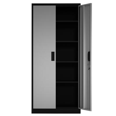 China SteelArt Office Furniture 2 Door Cheap Cupboard 4 Adjustable Shelves Steel Storage File Cabinet for sale
