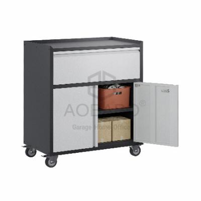 China Lockable Mobile Cabinet Tool Cabinet with Elegant Style Anti Scratch with Orange Peel Finish for sale