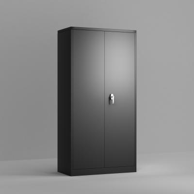 China 2 door office metal modern steel filing cabinet with keys and lock for sale