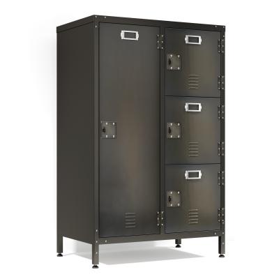 China Metal Material Office Furniture 4 Door Lockable Filing Cabinet for sale