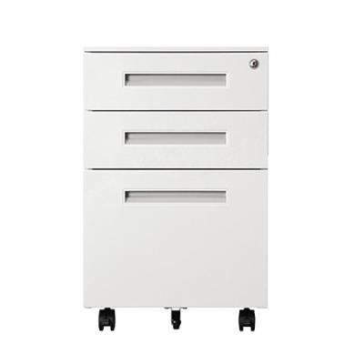China Mobile  Cabinet with 3 Drawers  Space Saving for Home and Office metal storage cabinet for sale