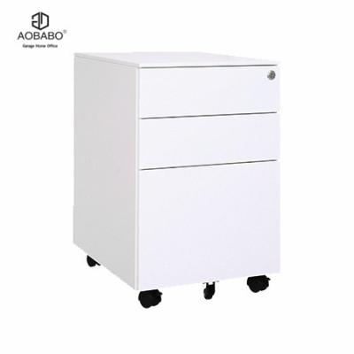 China Mobile Cabinet with Finger Pull Slides Designed with Minimalistic Look and Anti-Tipping Function for sale