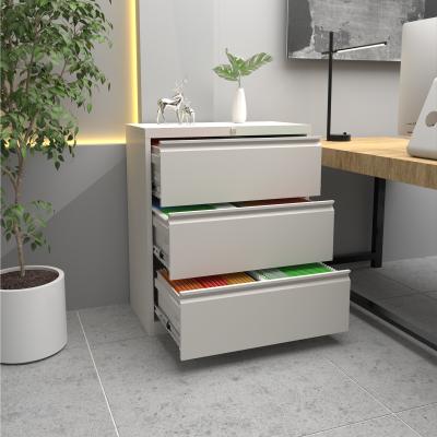 China 3 Drawer Filing Steel Cabinet Lateral File Cabinet Steel Cabinet Metal Drawer Cabine for sale
