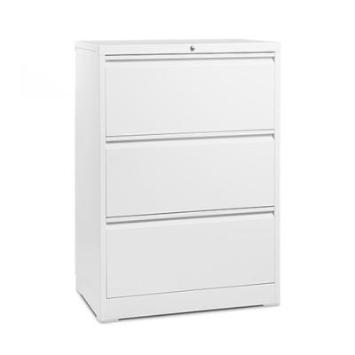 China Sensible and Practical Storage Solution to Reinvent Your Space, 3-Drawer Folded Lateral File Metal Vertical Filing Cabinet for sale