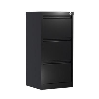 China 3 drawer vertical filing storage office furniture steel  storage cabinet for sale